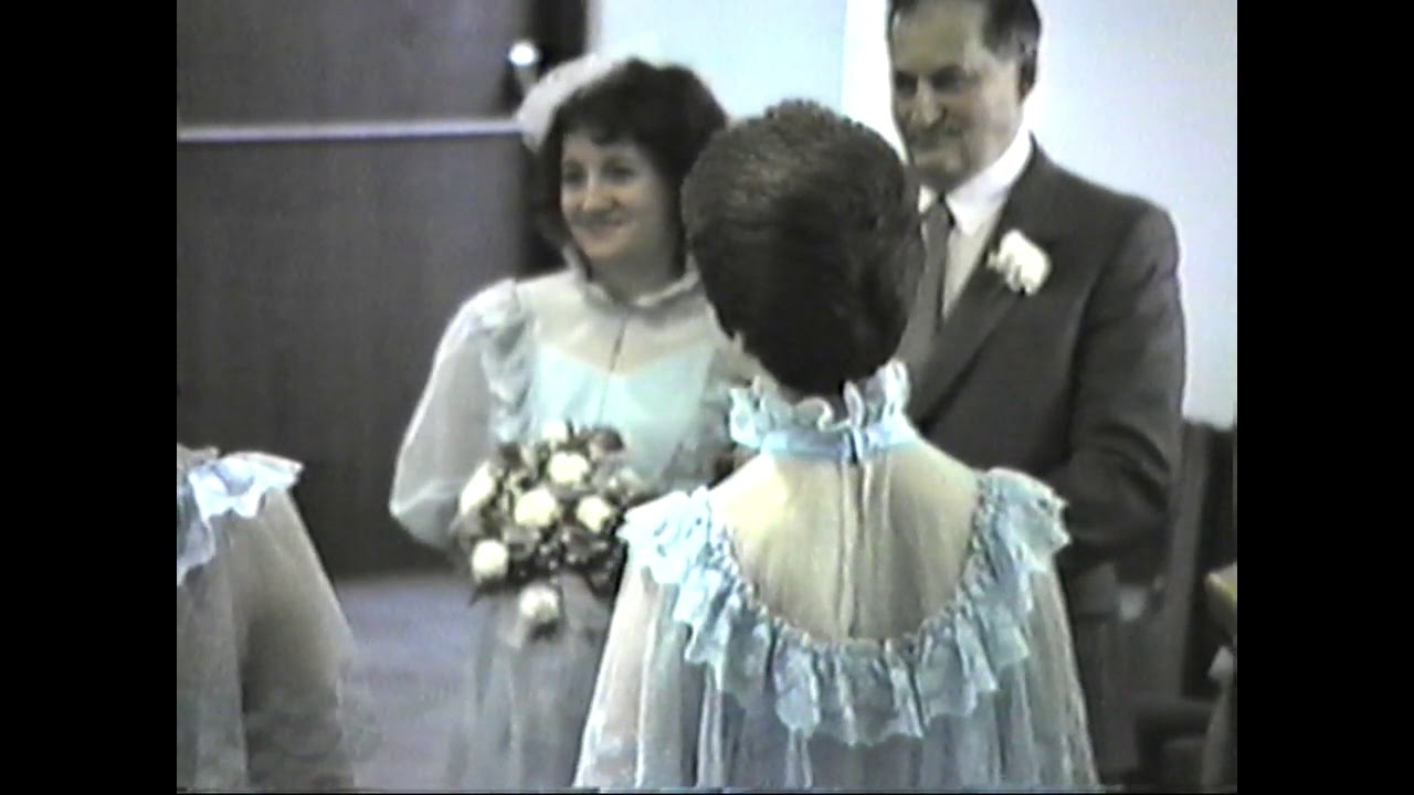 Debra & Winston Wedding 1986 - YouTube