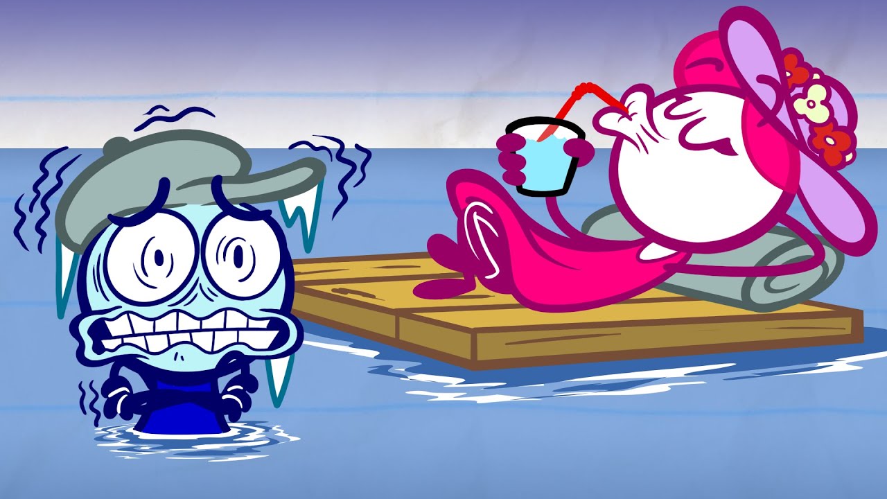 Top 8 WATER ADVENTURES With Pencilmate! | Animated Cartoons Characters ...