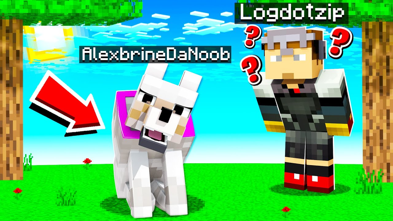 noob Girl's SECRET Girl Werewolf PRANK in Minecraft! - YouTube