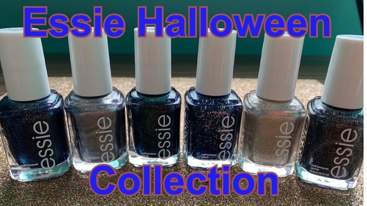 Essie Halloween collection with swatches - YouTube