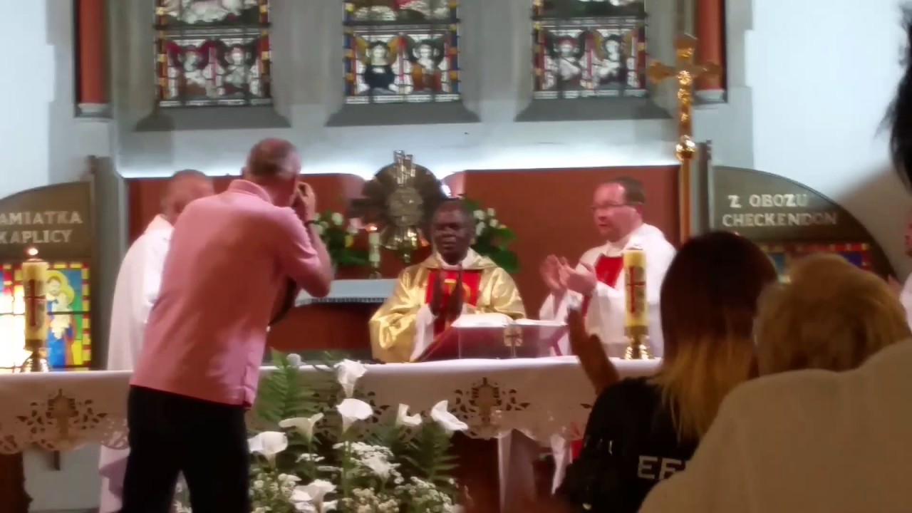 Celebrating Fr. John Bashobora's name day Polish style ;-) - YouTube
