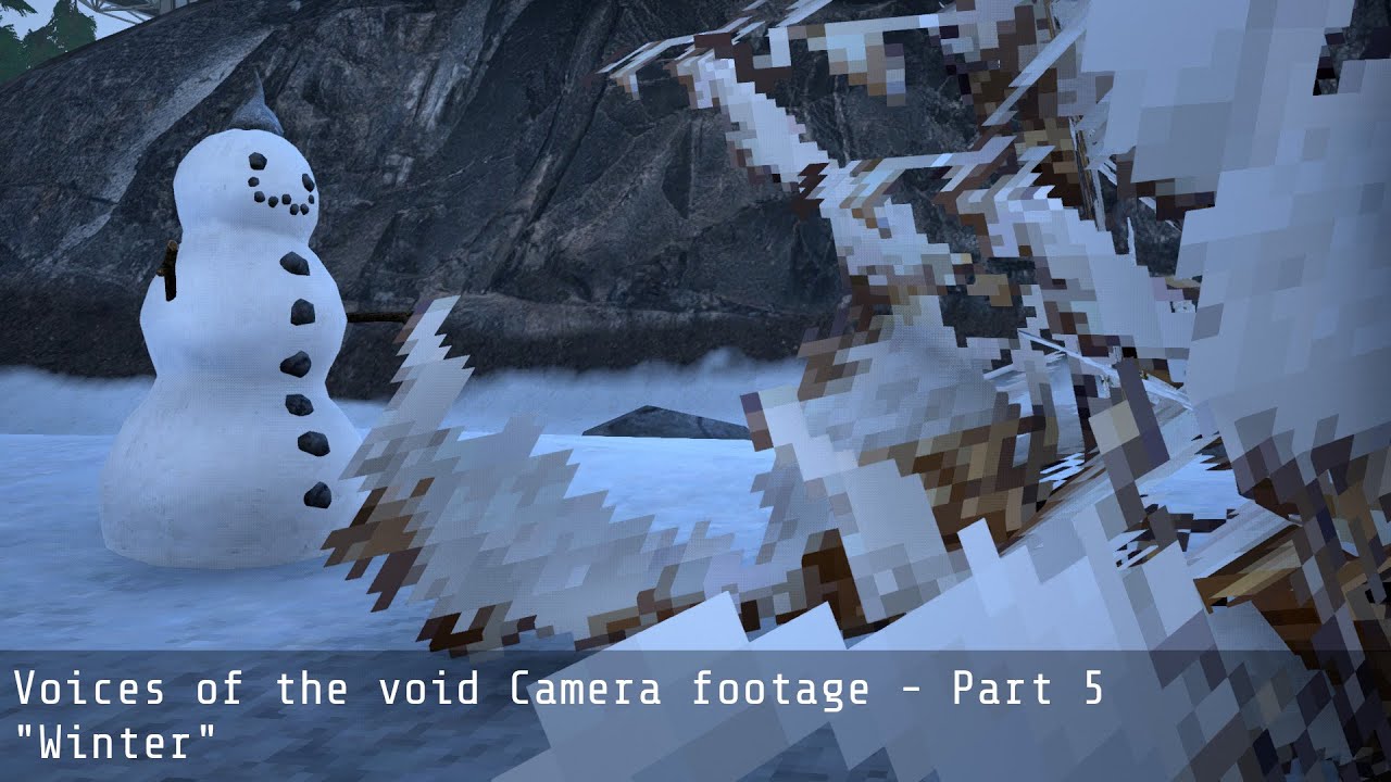 Voices of the void Camera footage - Part 5 "Winter" - YouTube