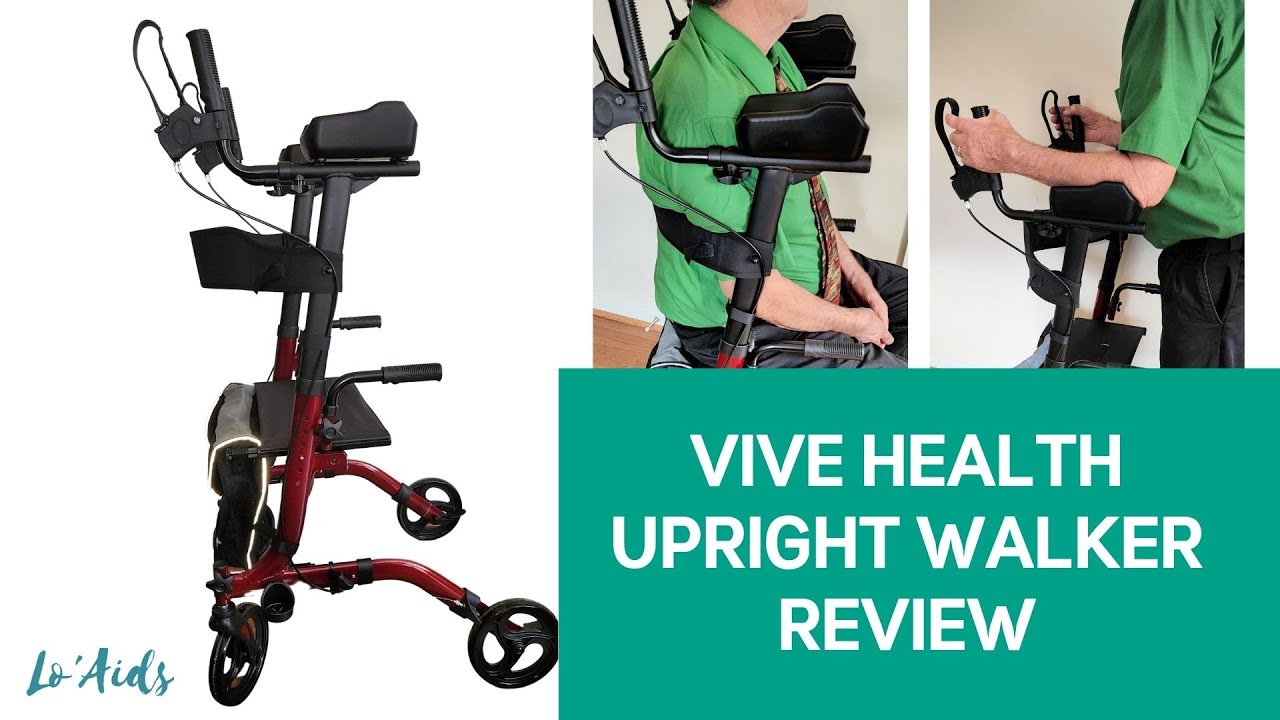 VIVE HEALTH UPRIGHT WALKER REVIEW - YouTube