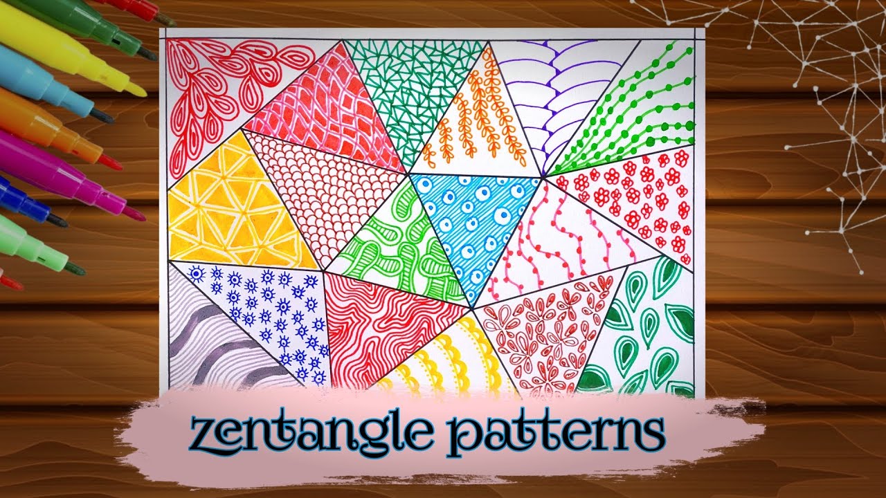 zentangle patterns for beginners | zentangle inspired art | zentangle ...