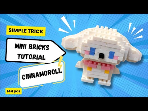 HOW TO BUILD BRICKS LEGO CINNAMOROLL 144 pcs | Bricks tutorial | Figure ...