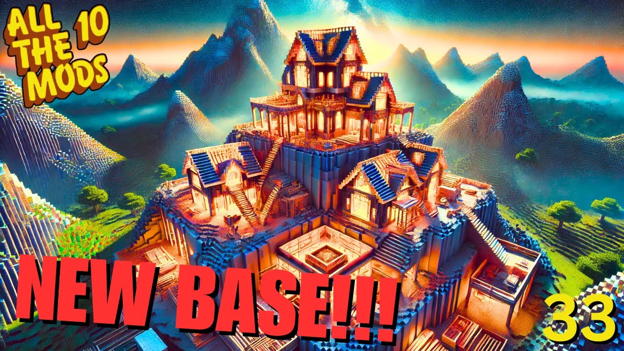 Building My Dream Base in All the Mods 10 – Starting from Scratch ...