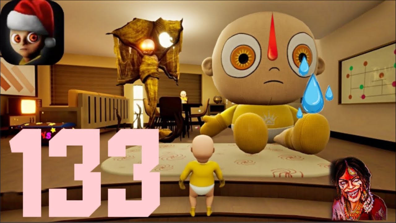 BIG BABY IN YELLOW FAMILY !!! PICKMAN KEY MISSING KAMLA BABYSITTER IN ...