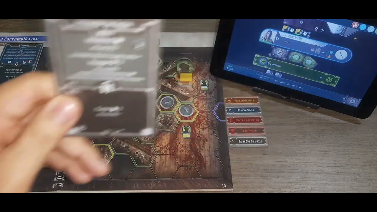 "SEM SPOILER" Gloomhaven: Presas do Leão - Cenário 6: Pesquisa ...