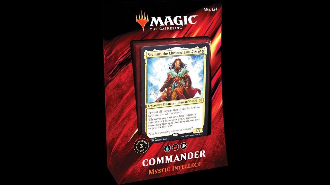 Unboxing Commander 2019 Mystic Intellect - YouTube