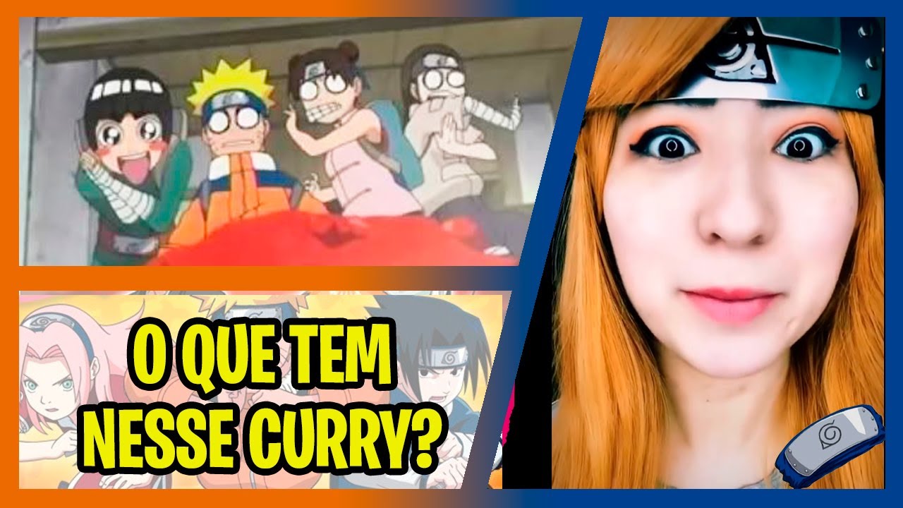 NARUTO CLÁSSICO: O que tem nesse Curry do Rock Lee? (react) | Umezu Sue ...