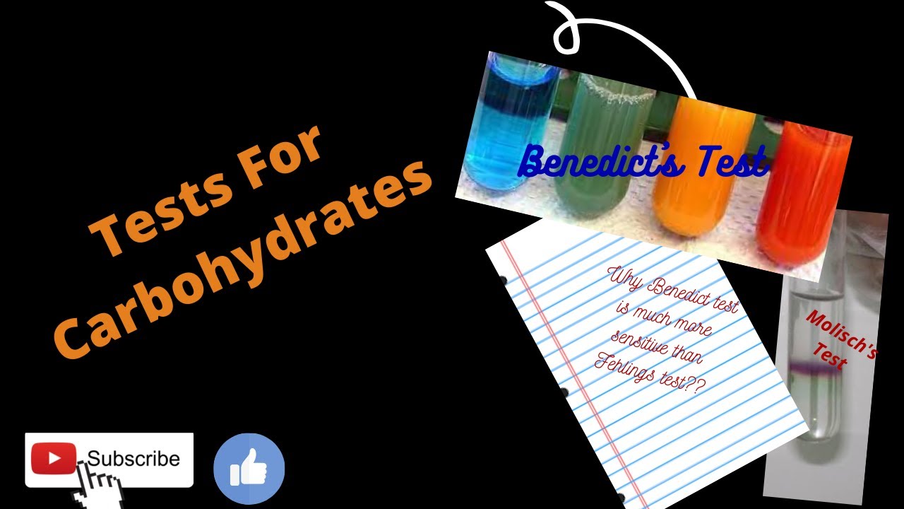 5b.Carbohydrates (Qualitative tests for identification of Carbohydrate ...