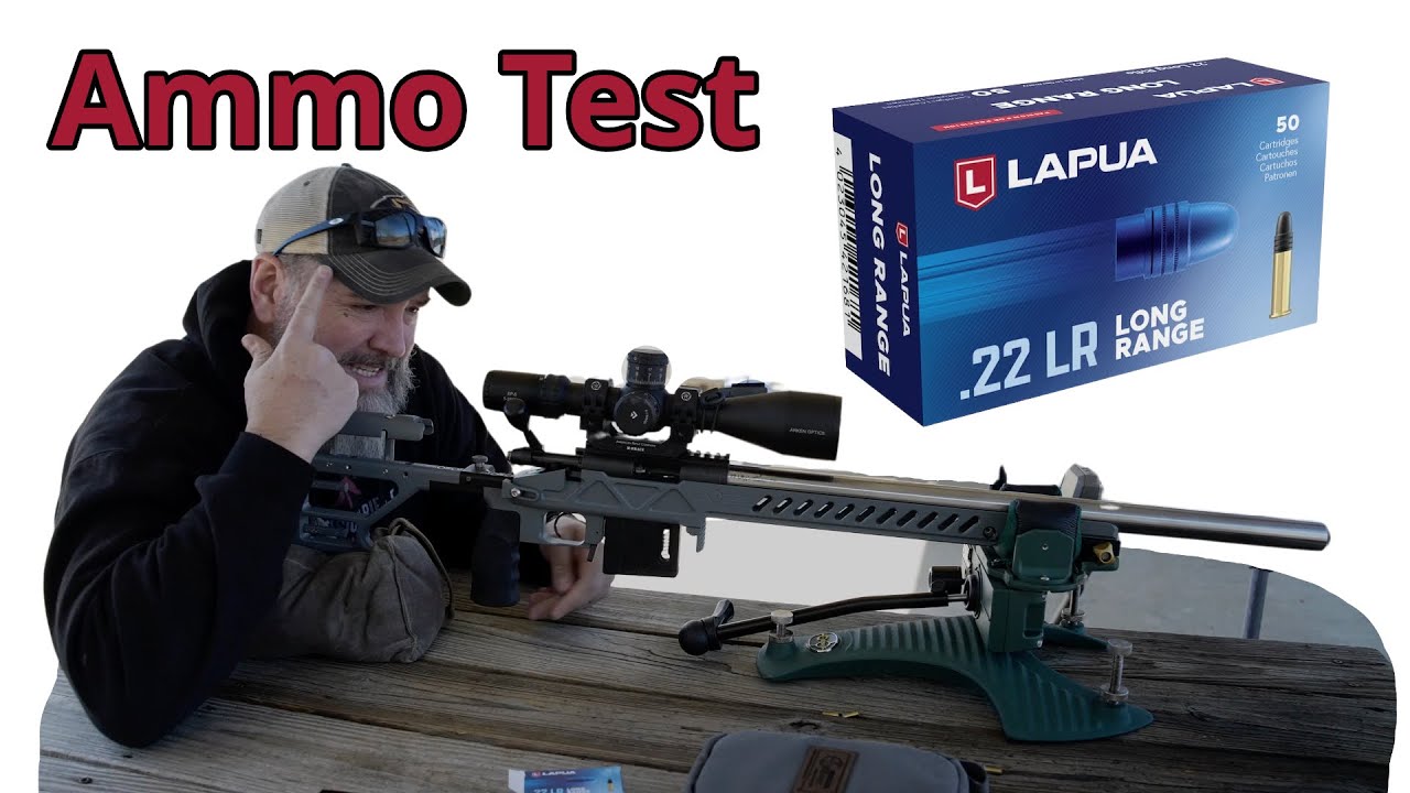 NEW Ammo Test - Lapua Long Range 22LR - YouTube