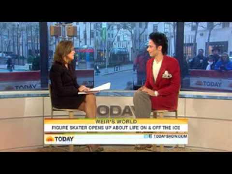 Meredith Vieira interviews Johnny Weir - YouTube