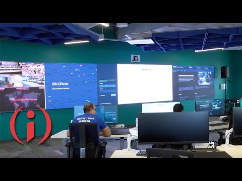 Infosys Opens Cyber Defense Center in Indy - YouTube