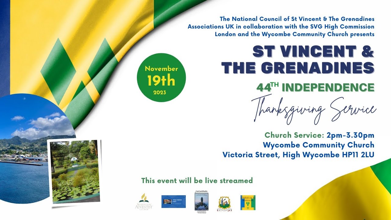 St Vincent and the Grenadines 44th Independence Thanksgiving Service ...