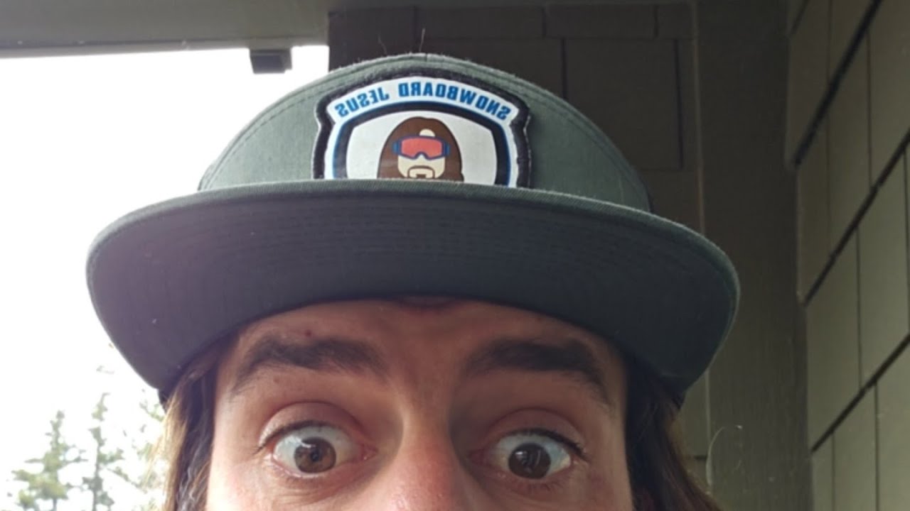 Snowboard Jesus is reporting the first snow of the year! - YouTube