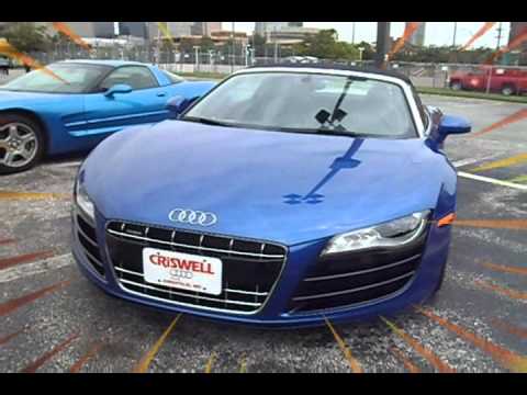 AUDI R8 V10 AND VIPER SRT-10 at baltimore grand prix 2011 - YouTube