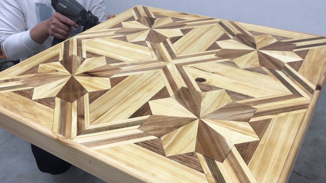 Uniques Woodworking Ideas You Can Make For Garden - Beautiful Table ...