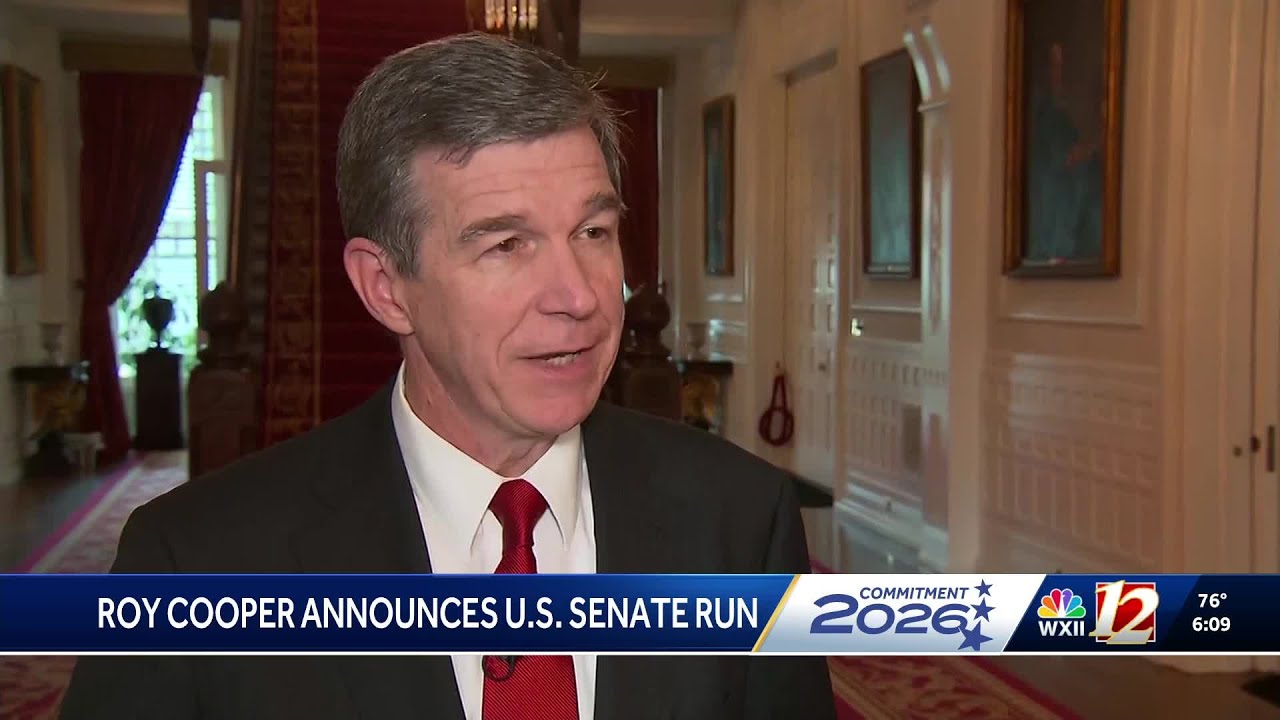 Former Gov. Roy Cooper makes first television appearance since ...
