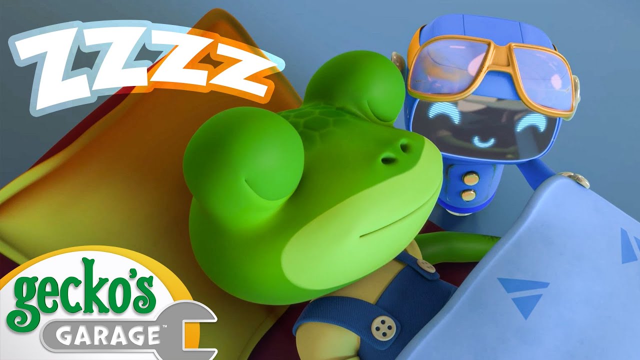 Goodnight, Sleepy Gecko!｜Gecko's Garage｜Funny Cartoon For Kids｜Learning ...