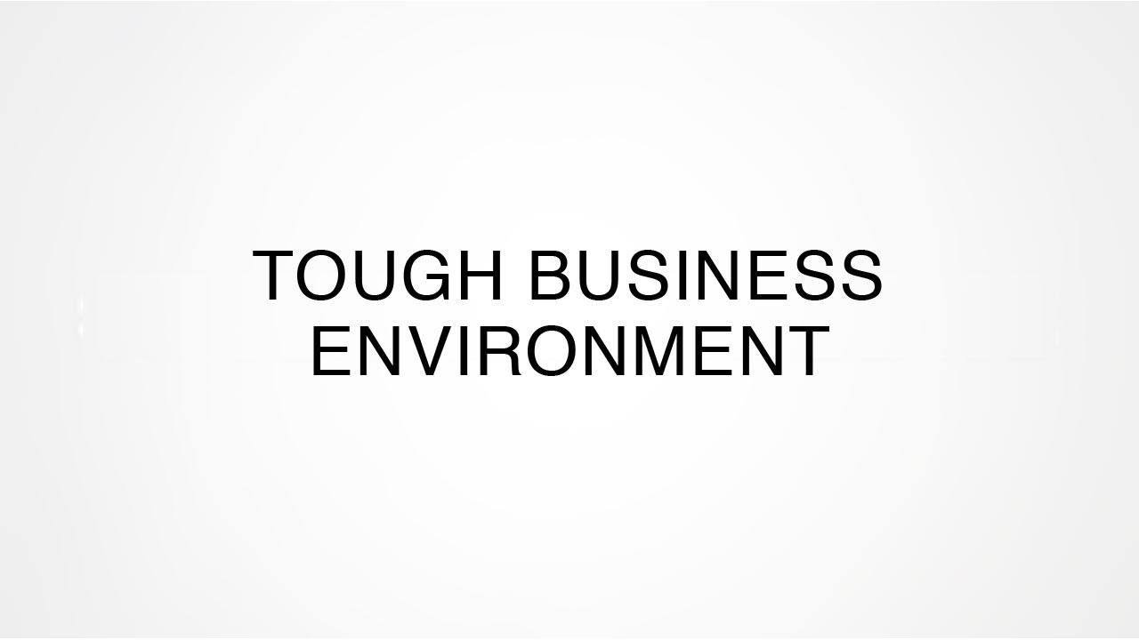 Tough Business Environment - YouTube
