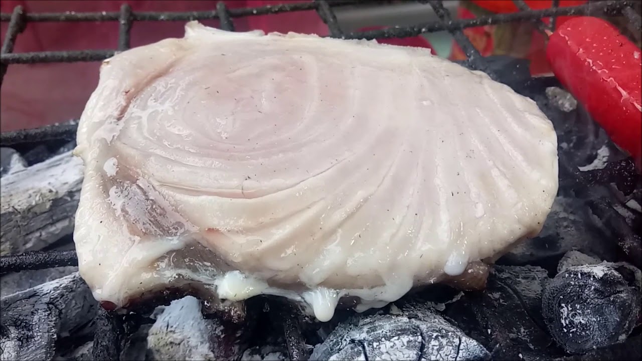 Grilled Blue Marlin - YouTube