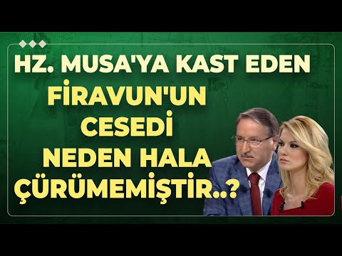 Hz. Musa'ya Kast Eden Firavun'un Cesedi Neden Hala Çürümemiştir..? \