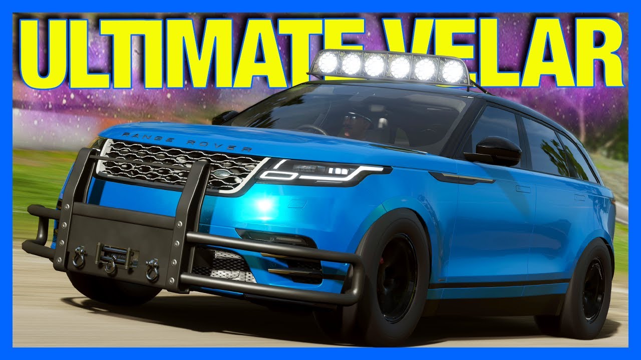 Forza Horizon 4 : The Ultimate Offroad Velar!! (FH4 Range Rover Velar ...