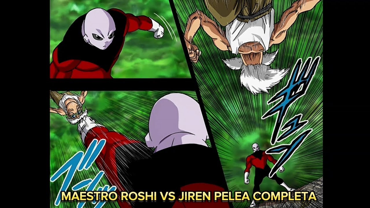 MAESTRO ROSHI VS JIREN PELEA COMPLETA | Kokun Z - YouTube
