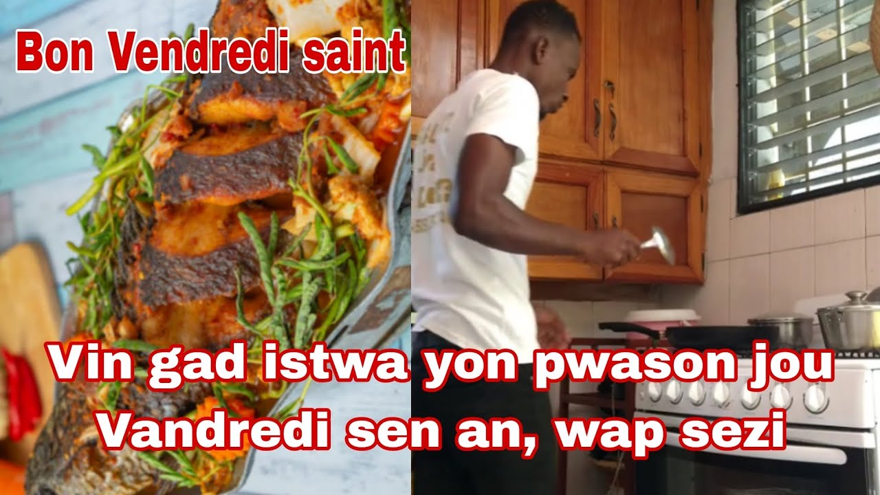 Vin gad Jan yon pwason kanpe an mod revolisyonè Jou vandredi sen an. 🤣🤣 ...