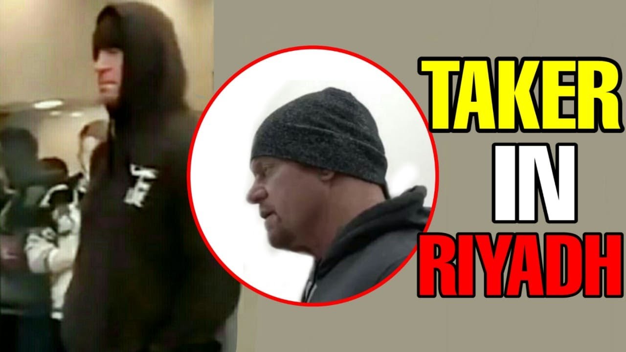 The Undertaker Officially In Saudi Arabia For WWE Super ShowDown - YouTube