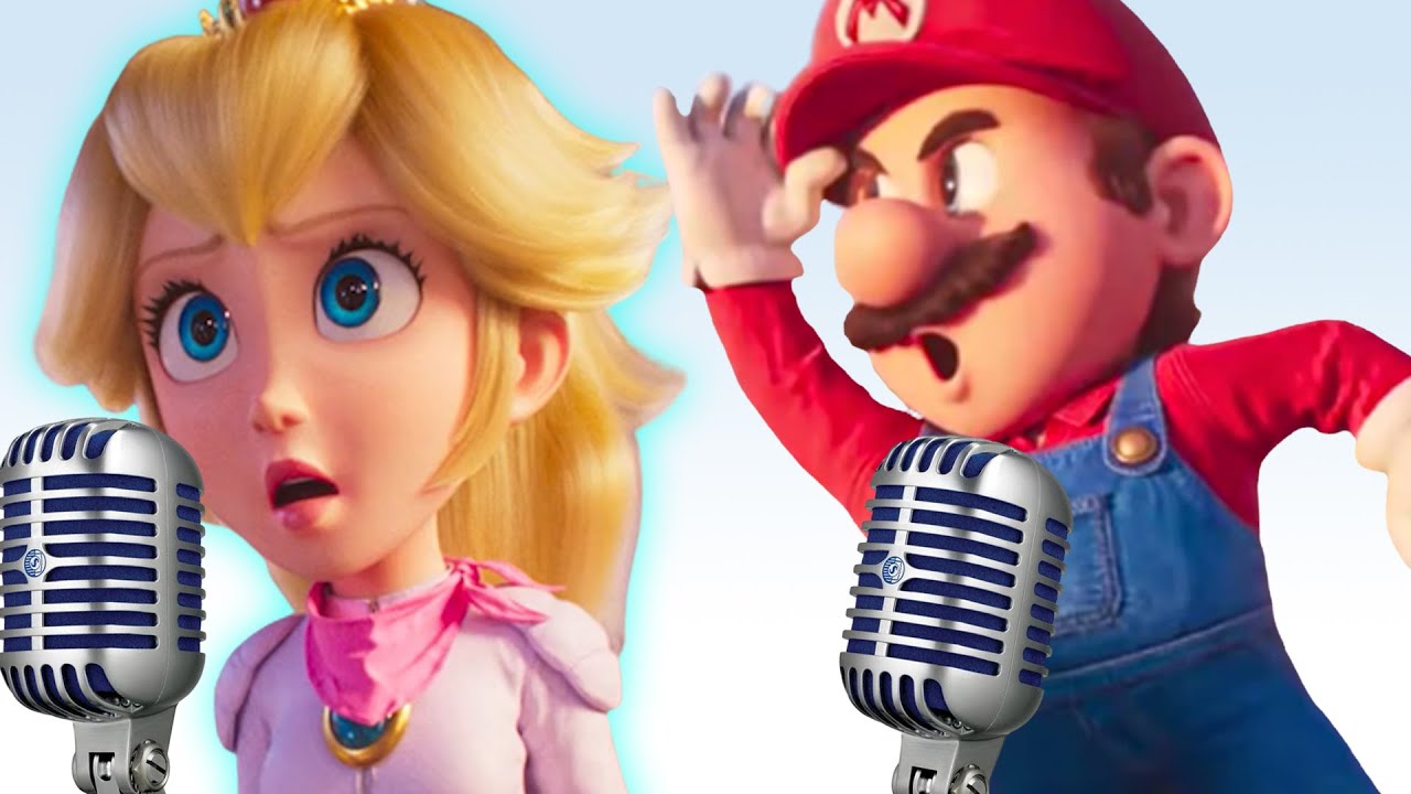 The Super Mario Bros. Movie: Princess Peach - Gummy Bear Song ( Cover ...