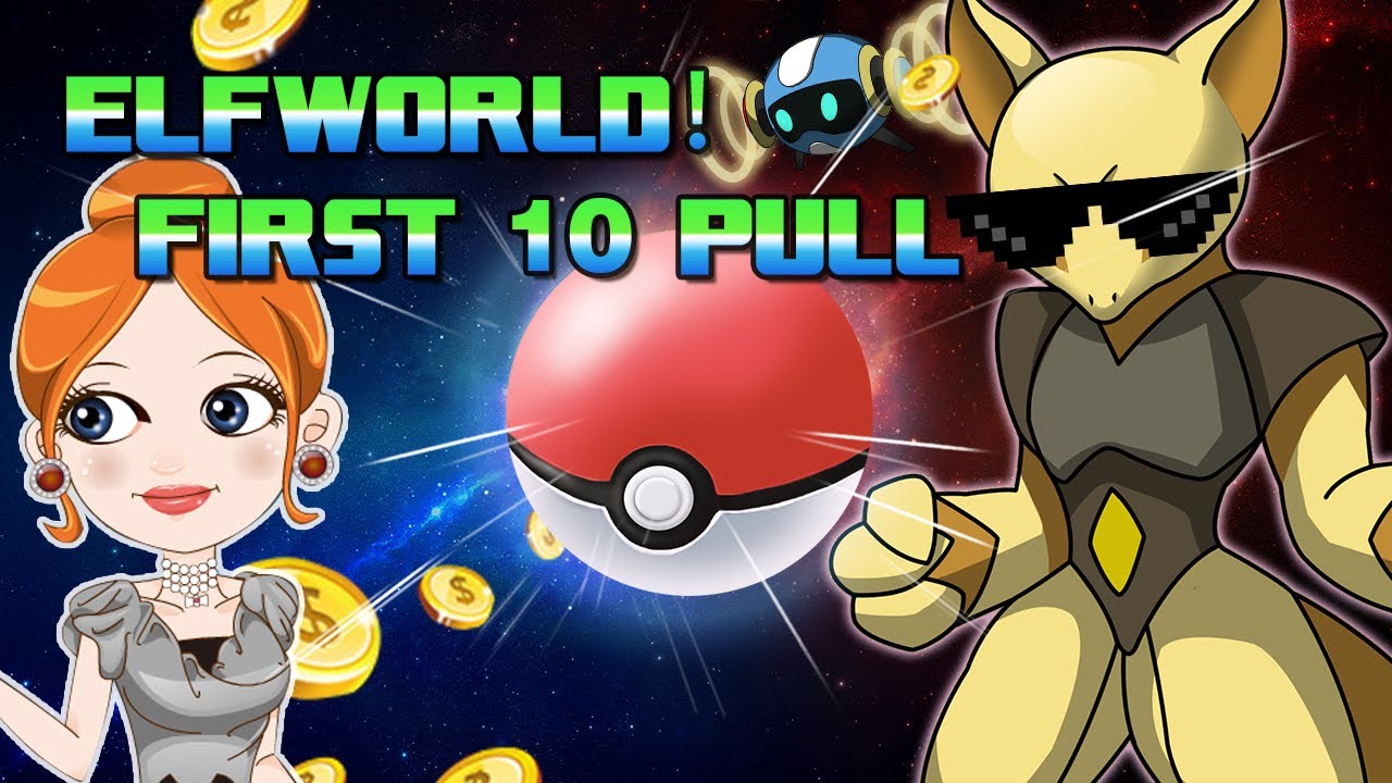 Elfworld gameplay and First 10 pull - YouTube