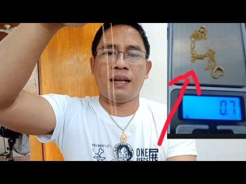 Nasasangla ba ang alahas na gold kahit Wala pang 1gram Ang timbang?