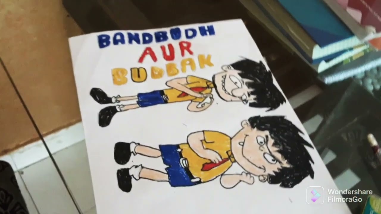 Bandhbudh Aur Budbak Drawing - YouTube