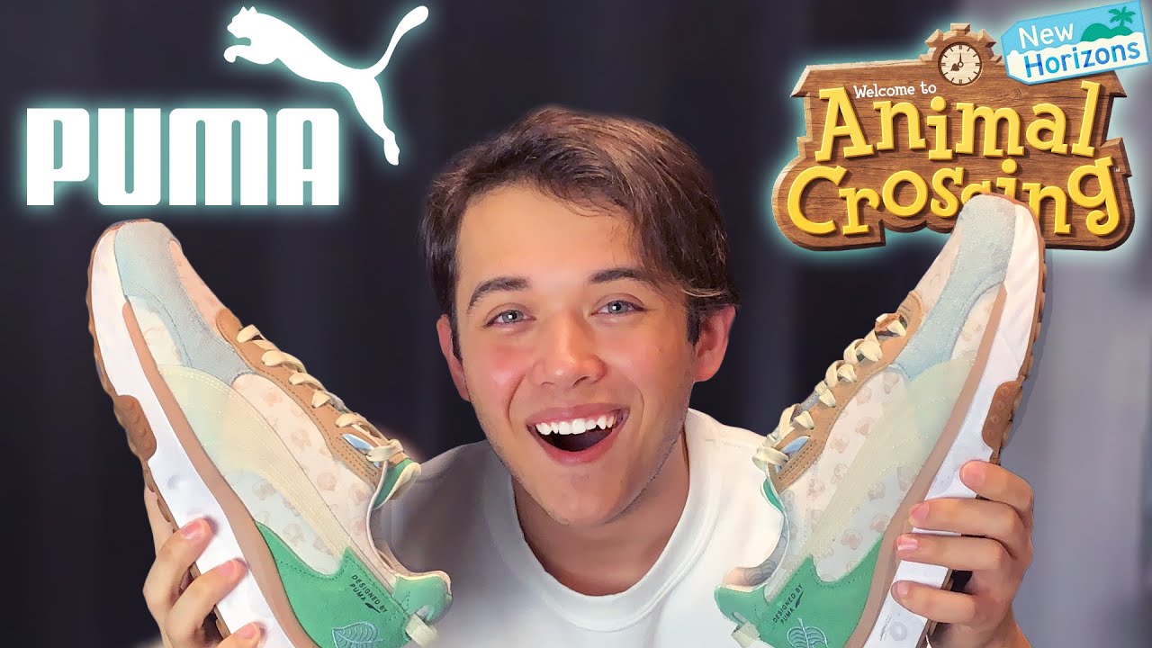 PUMA X ANIMAL CROSSING Wild Rider Shoes Review! - YouTube
