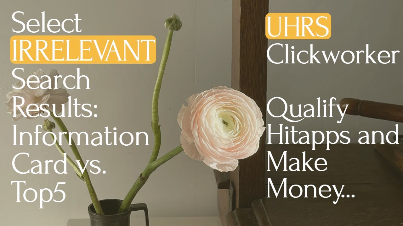 Select IRRELEVANT Search Results: Information Card vs. Top5 - UHRS ...