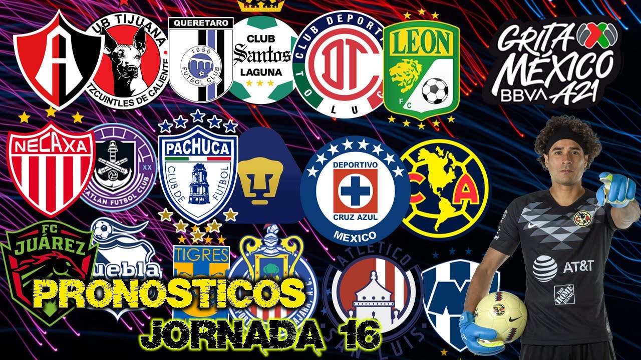 PRONOSTICOS PARA LA JORNADA 16 DE LA LIGA MX APERTURA 2021 - YouTube