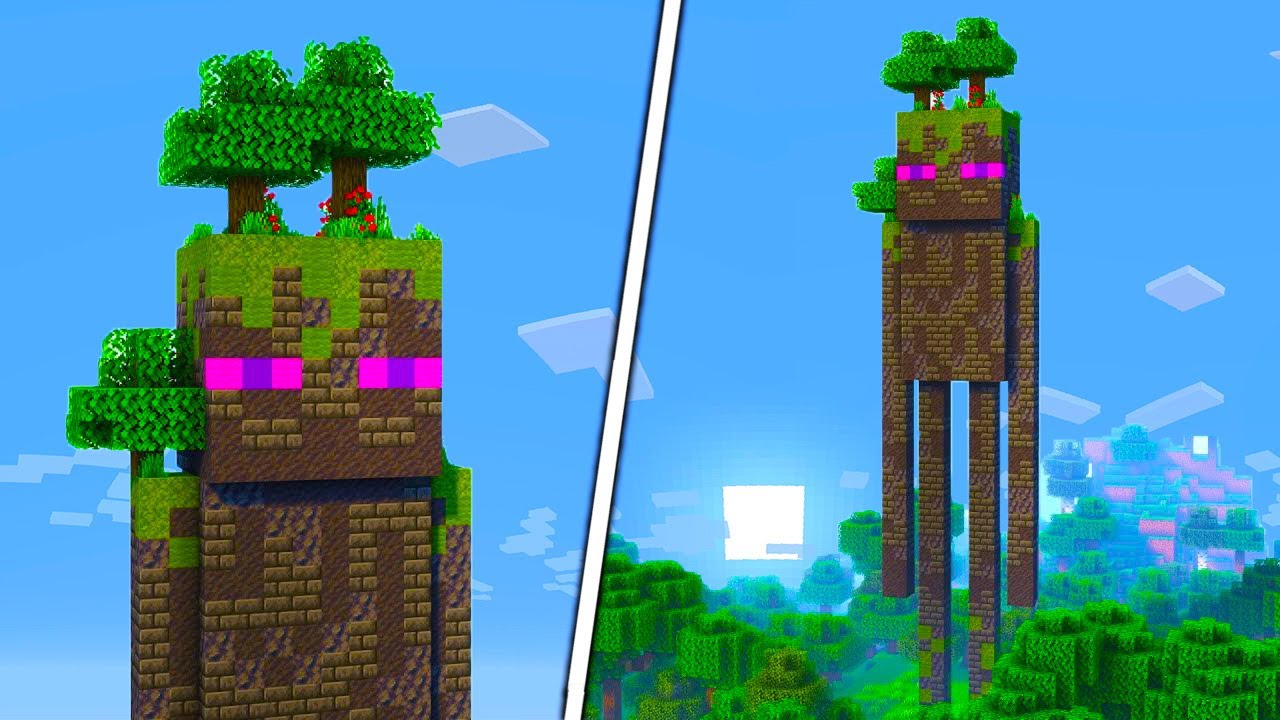 Estatua De Enderman Minecraft Enderman Minecraft Maps | Planet