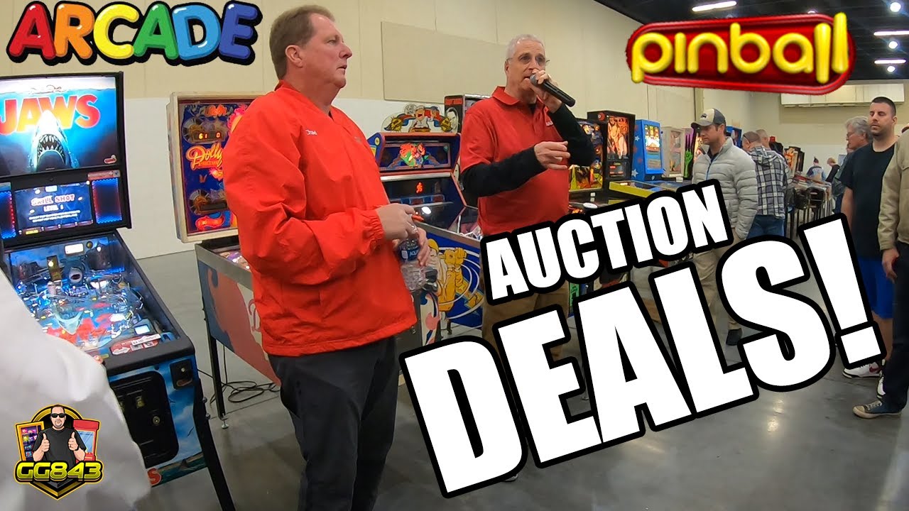 There Were AMAZING Deals At The Arcade Pinball Claw Machine Auction ...
