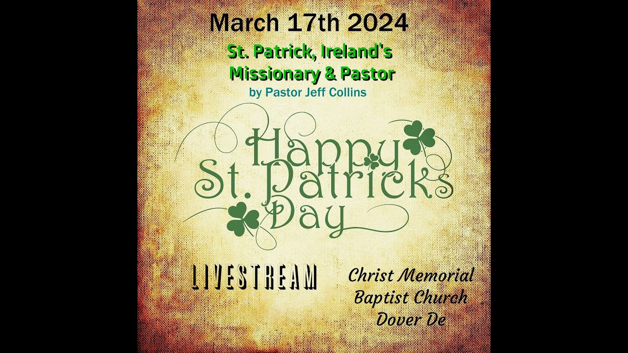 Sunday March 17th 2024 Livestream - YouTube