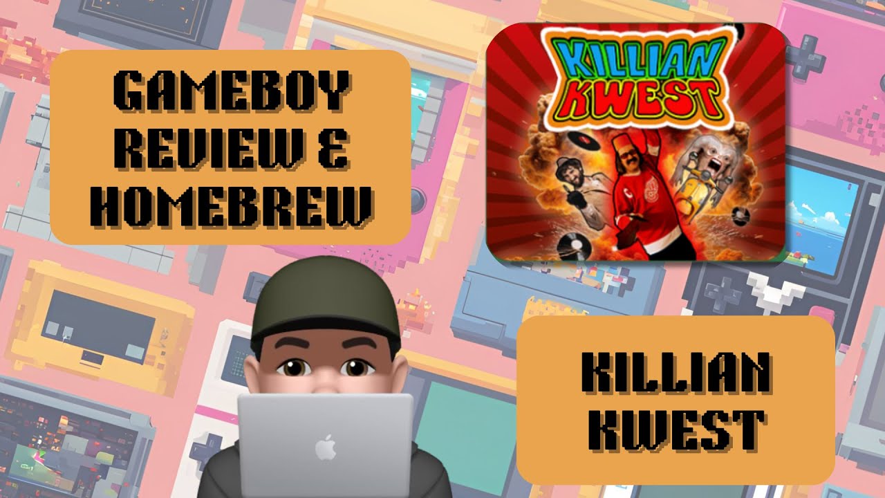 Gameboy Homebrew Playthrough | Killian Kwest by Palien Games - YouTube