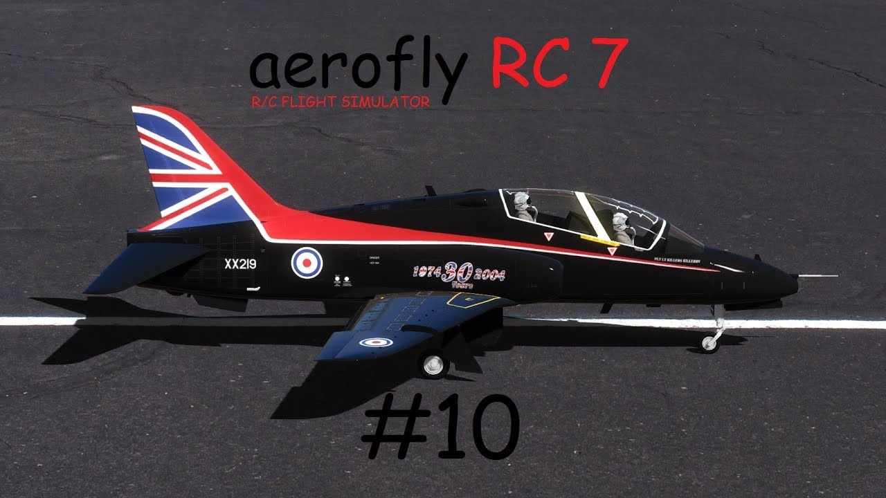 RC BAE HAWK T-1 MODEL PLANE | Aerofly RC 7 | #10 - YouTube