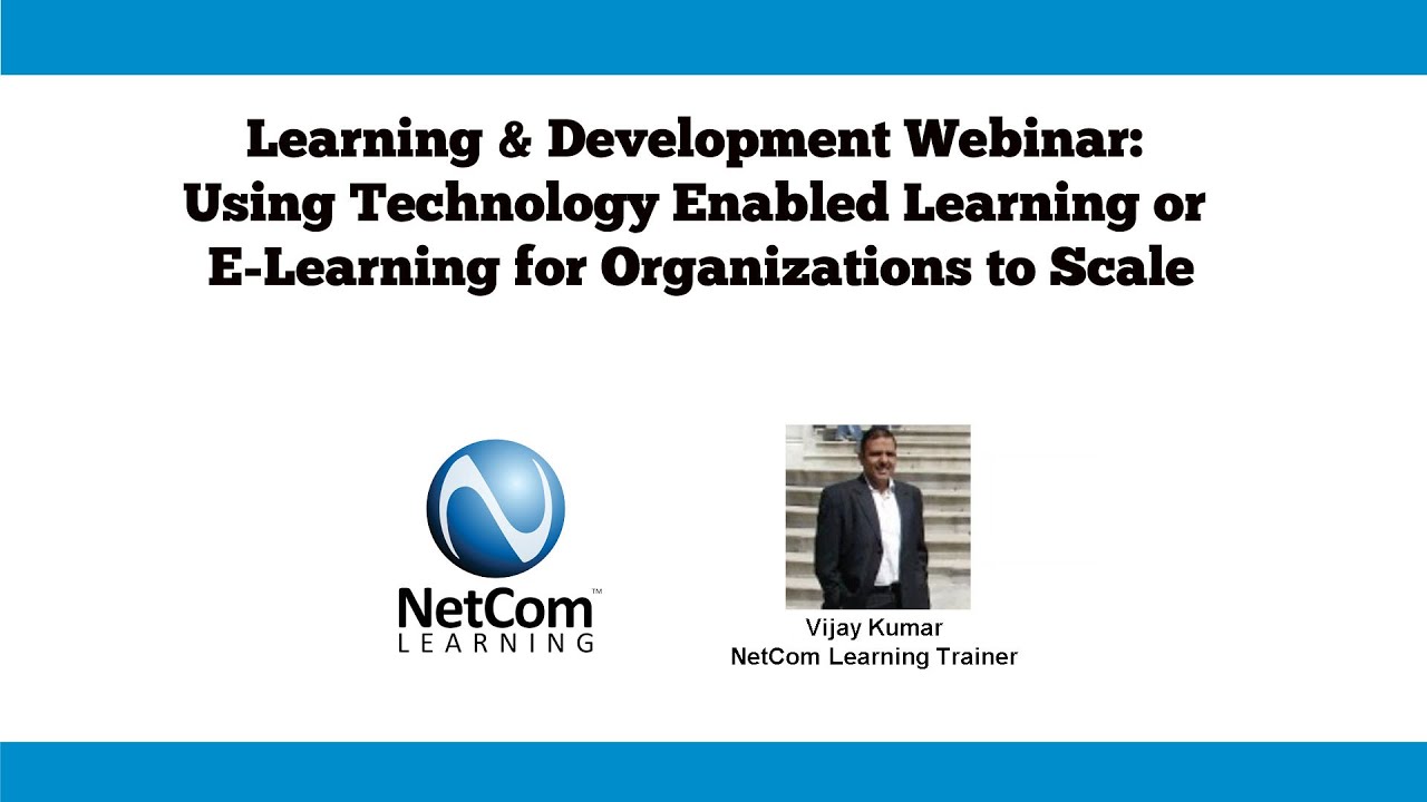 Using Technology Enabled Learning or E-Learning for Organizations to ...