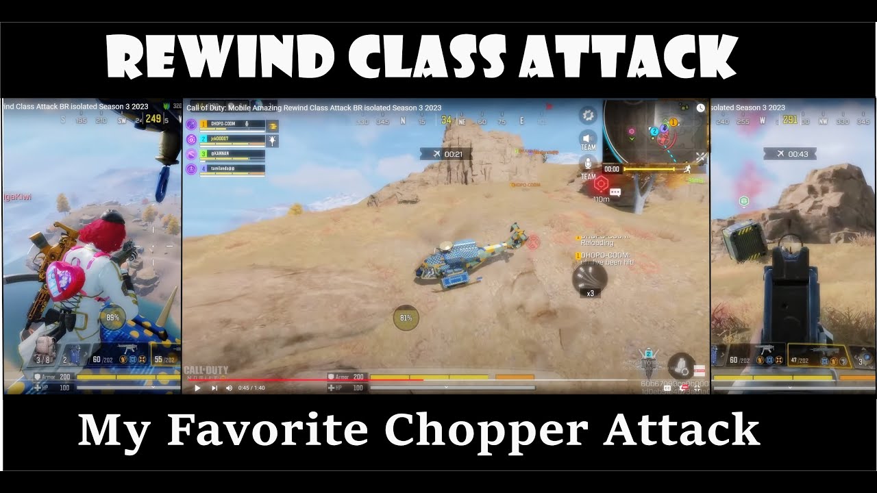 Call of Duty: Mobile Br-isolated Dual Kill using Rewind Class Attack # ...