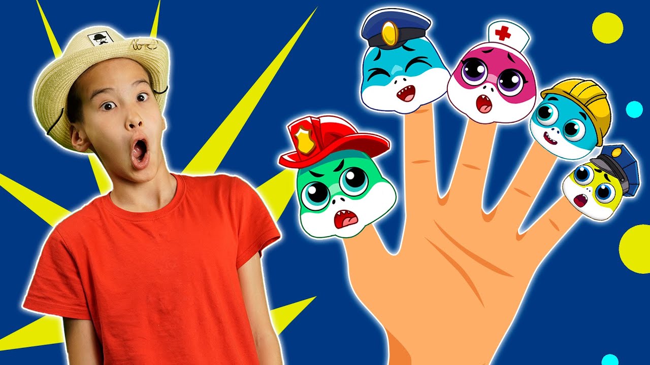Finger Family Profession Song | Baby Shark & JoJo Kids Song + More ...