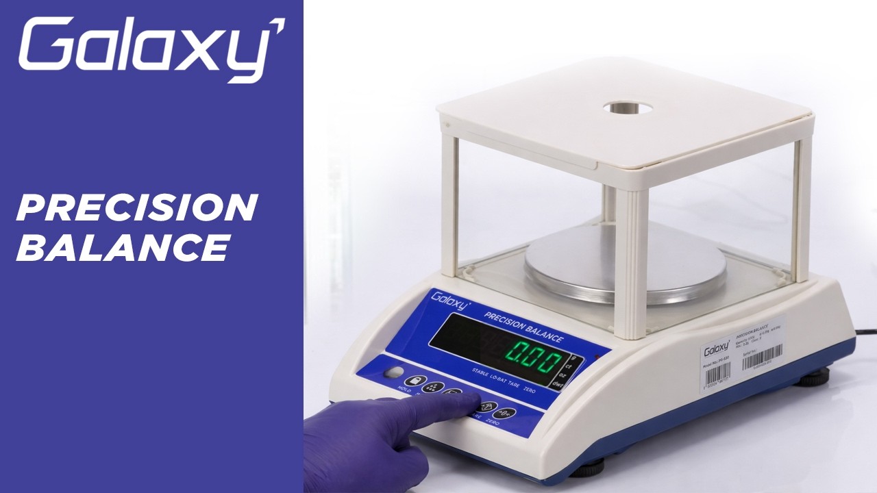 Precision Balance 620g x 0.01g | Galaxy PG-620/PG-1050 - YouTube