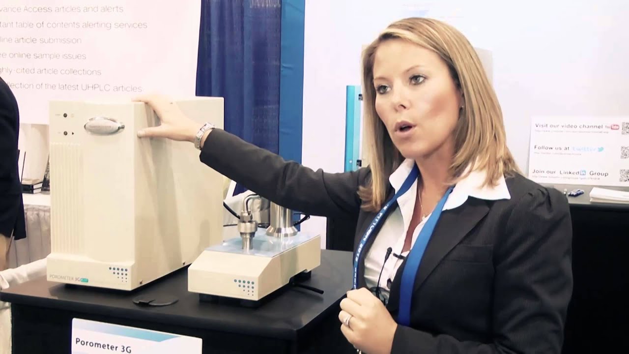 Porometer 3G Capillary Flow Porometers from Quantachrome - YouTube