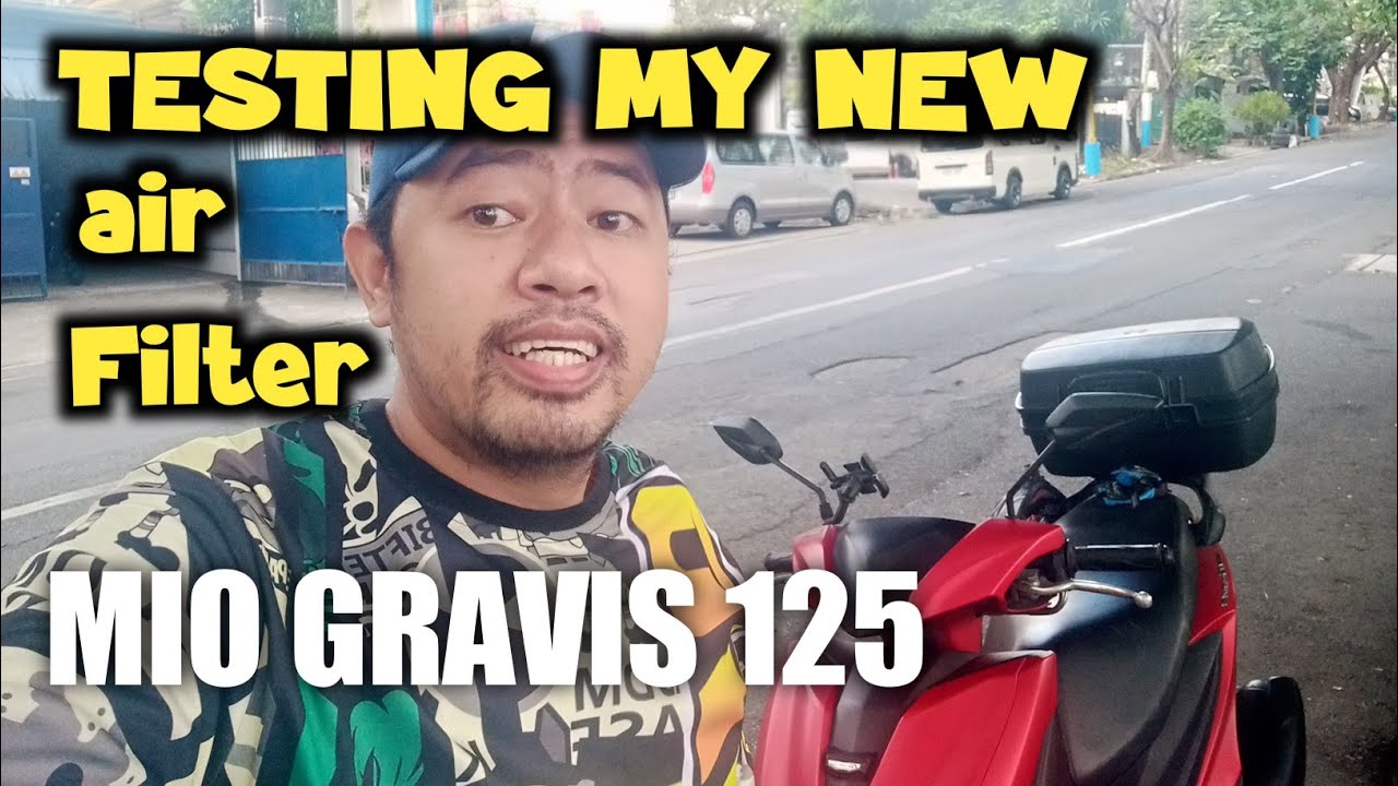 MIO GRAVIS | AIR FILTER | HOW TO MAKE MOTORCYCLE FASTER - YouTube