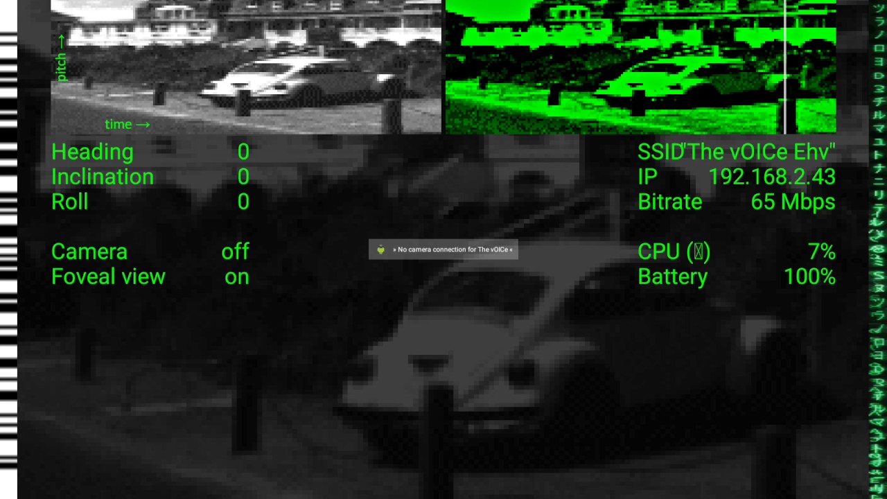 Testing The vOICe for Android under Android Things on Raspberry Pi 3 ...